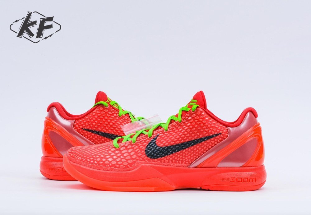 Kobe 6 Protro Reverse Grinch Size 40-48.5 [Model-28350800] - $159.00 : kicksfly.com.co